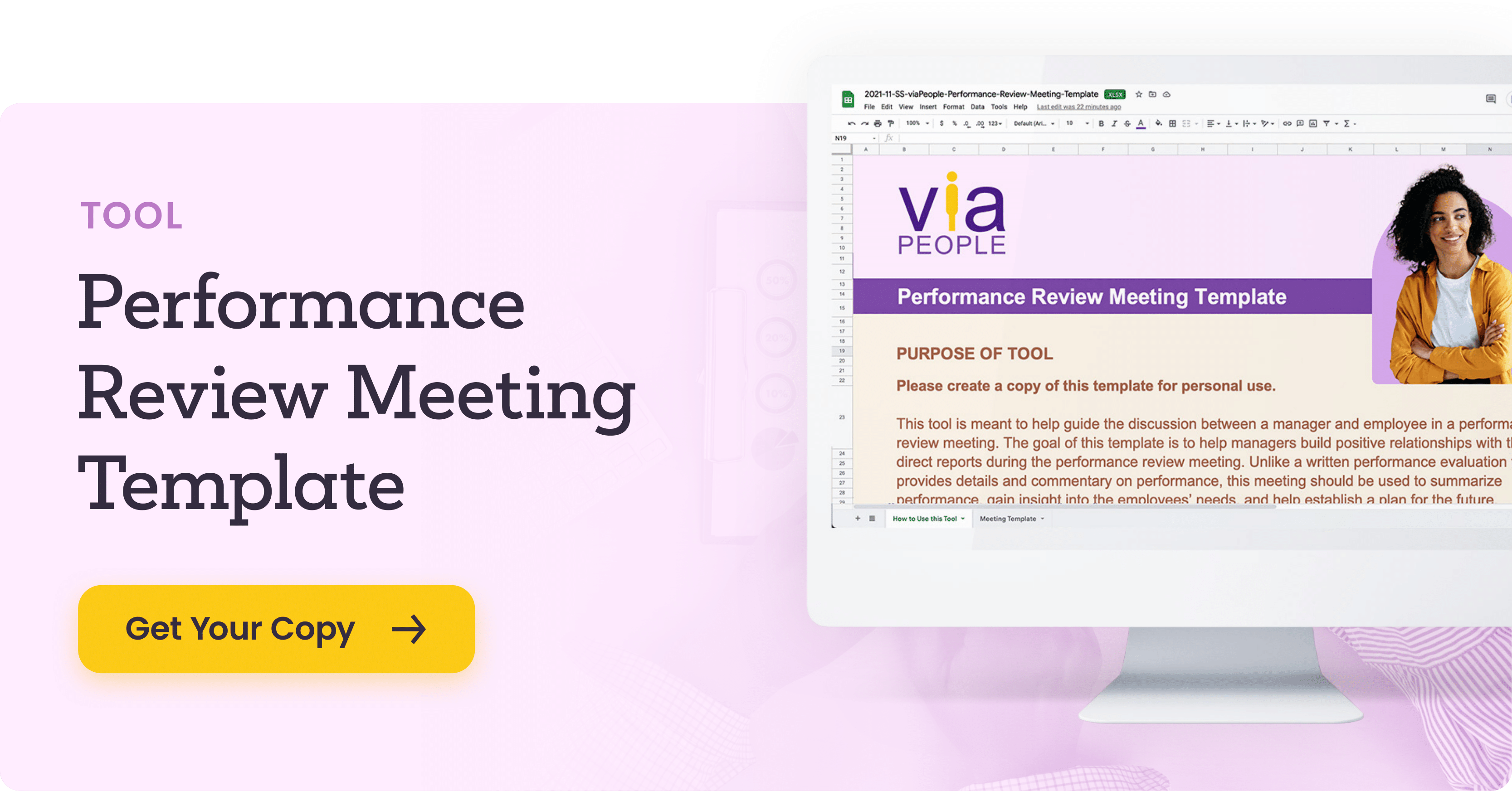 viaPeople | Performance Review Meeting Template